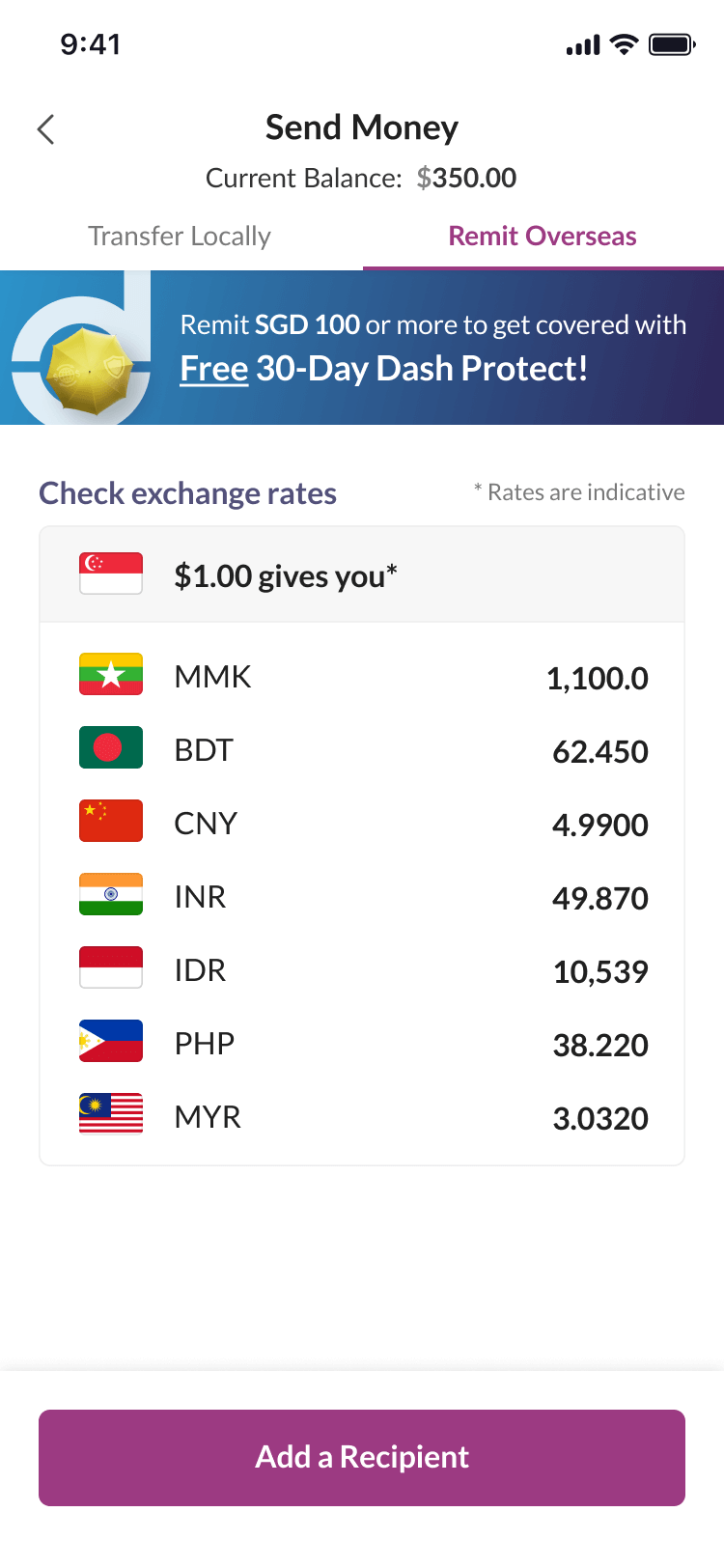 Send money overseas faster, easier, and safer with Singtel Dash Remit